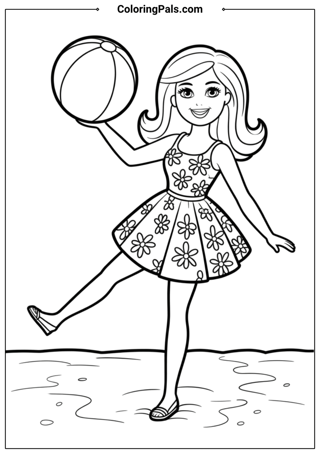 200+ Free Barbie Coloring Pages | Printable PDF