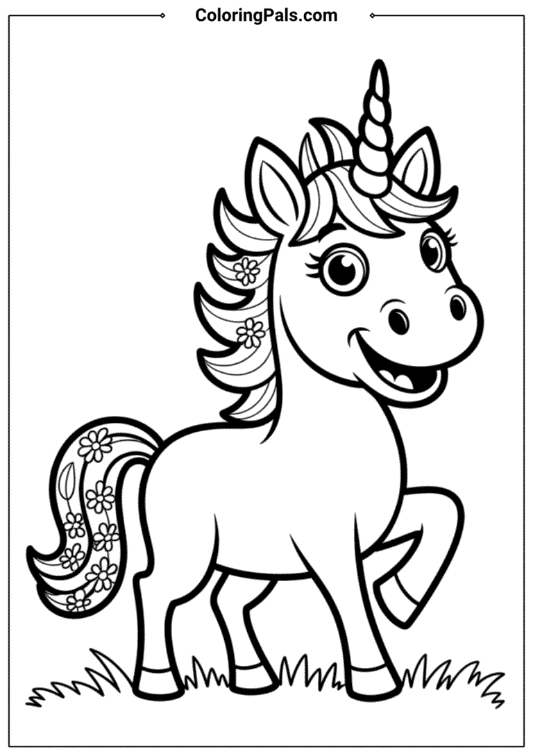 120+ Free Printable Unicorn Coloring Pages | For Kids Adults