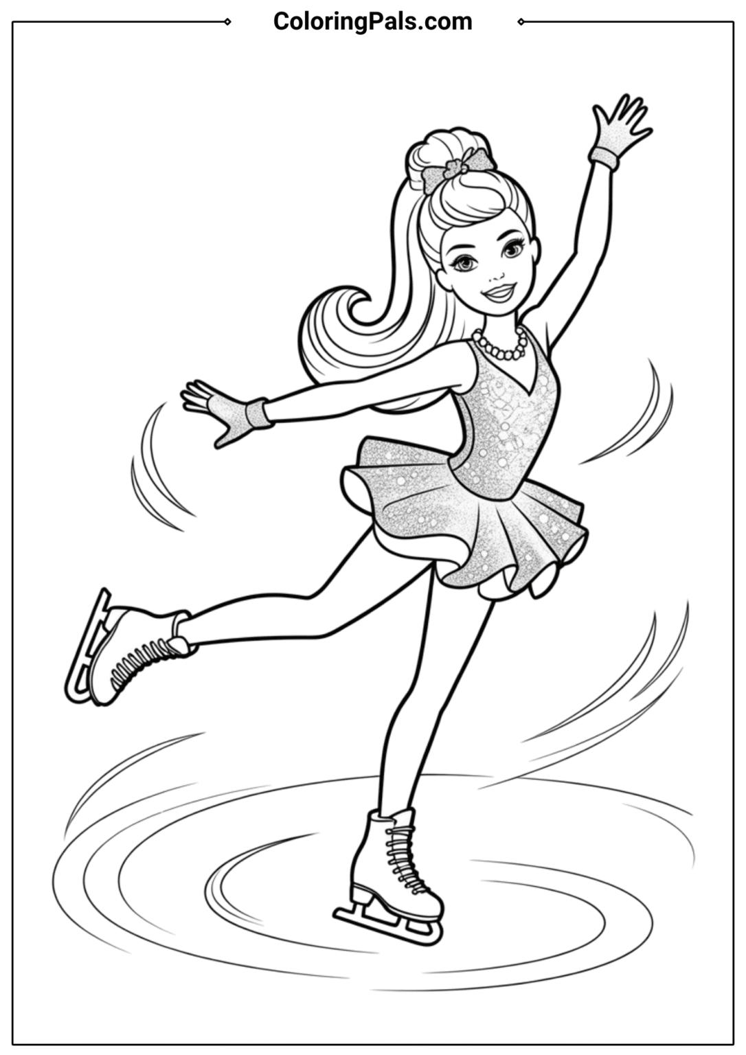 200+ Free Barbie Coloring Pages | Printable PDF