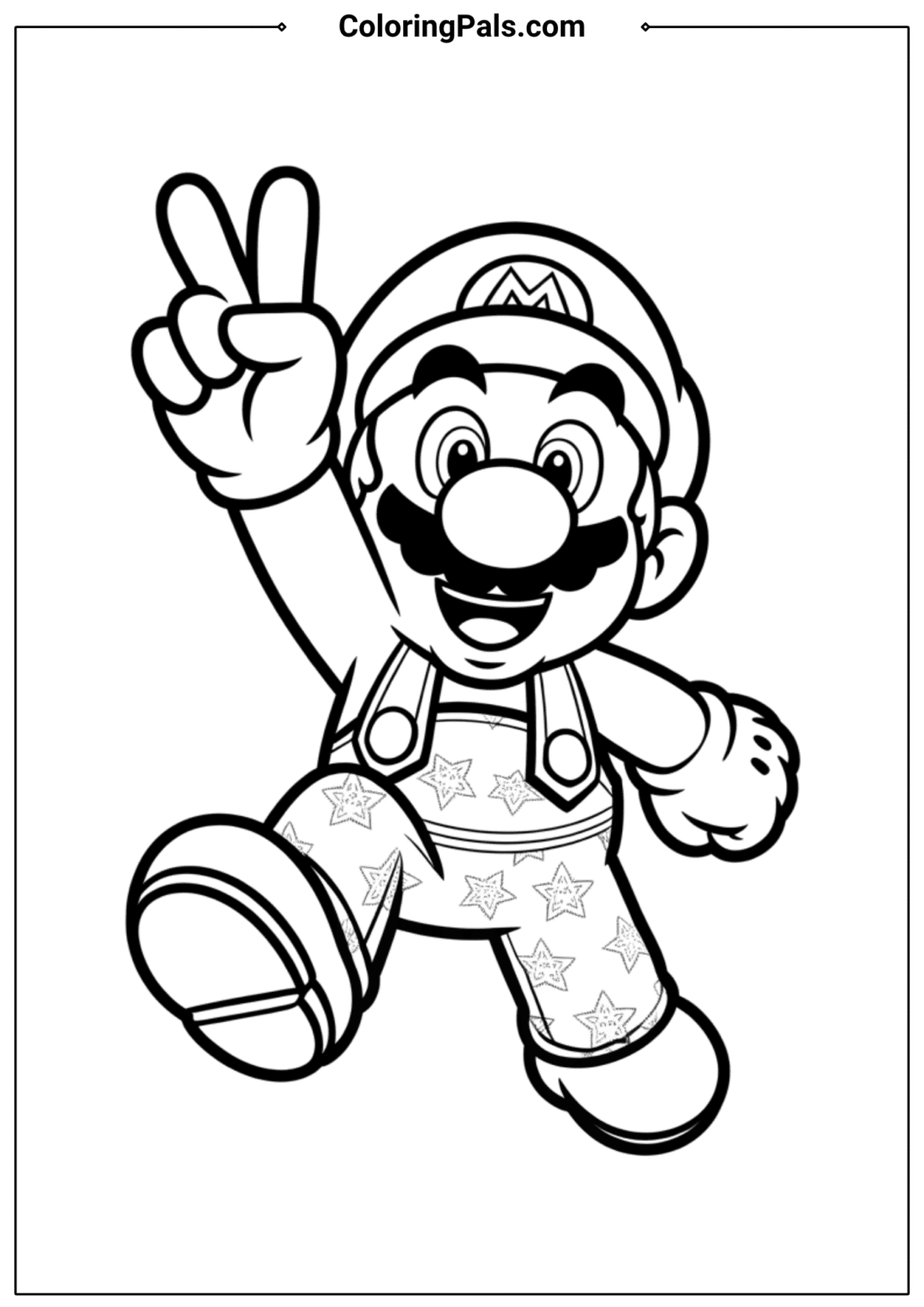 150+ Best Mario Coloring Pages (Free & Printable)