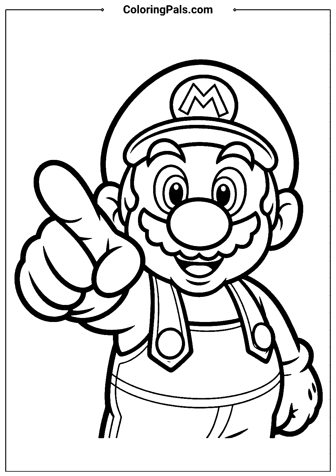 150+ Best Mario Coloring Pages (Free & Printable)