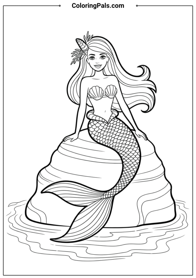 200+ Free Barbie Coloring Pages | Printable PDF
