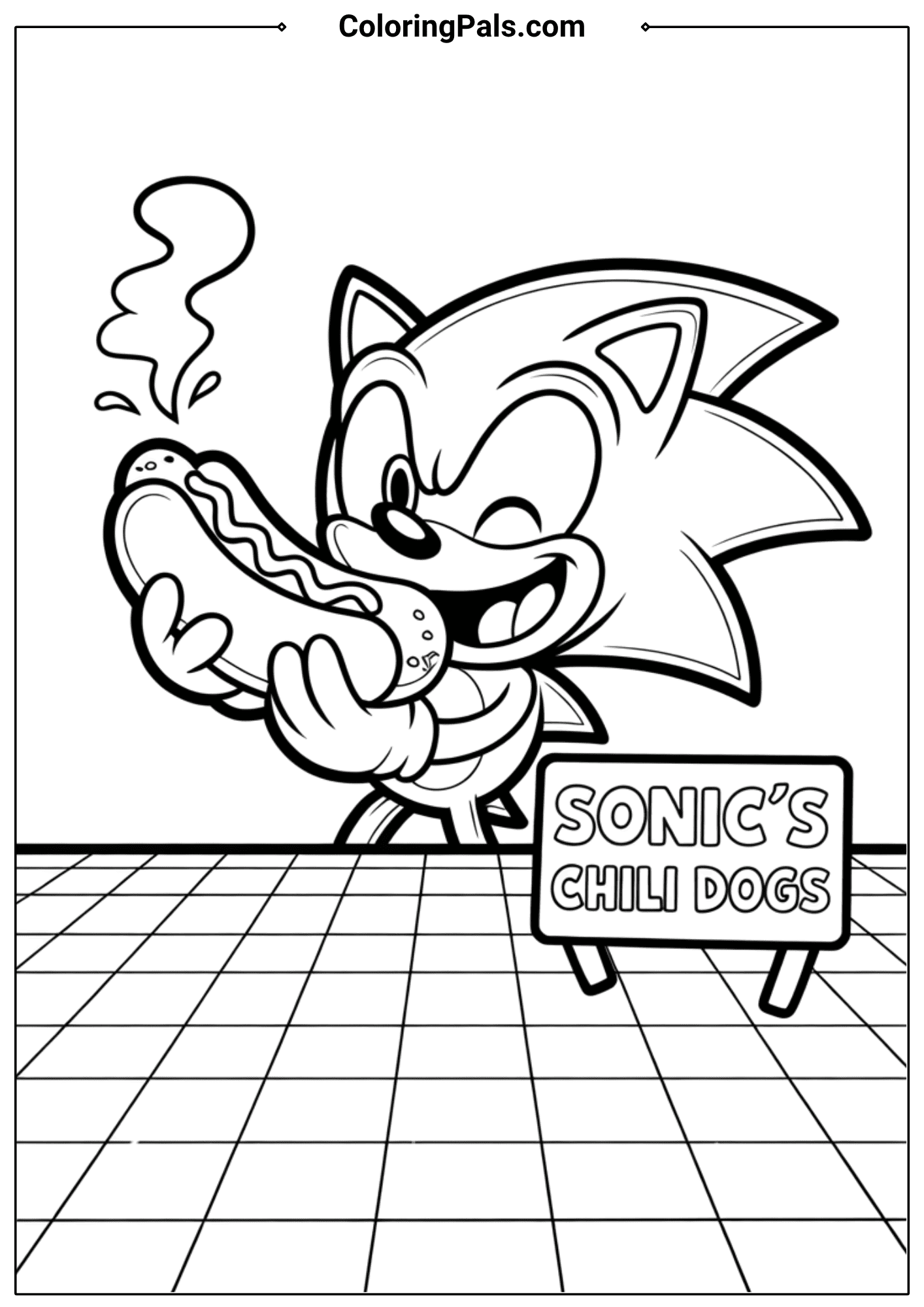 150+ Ultimate FREE Sonic Coloring Pages (PDF Printable)