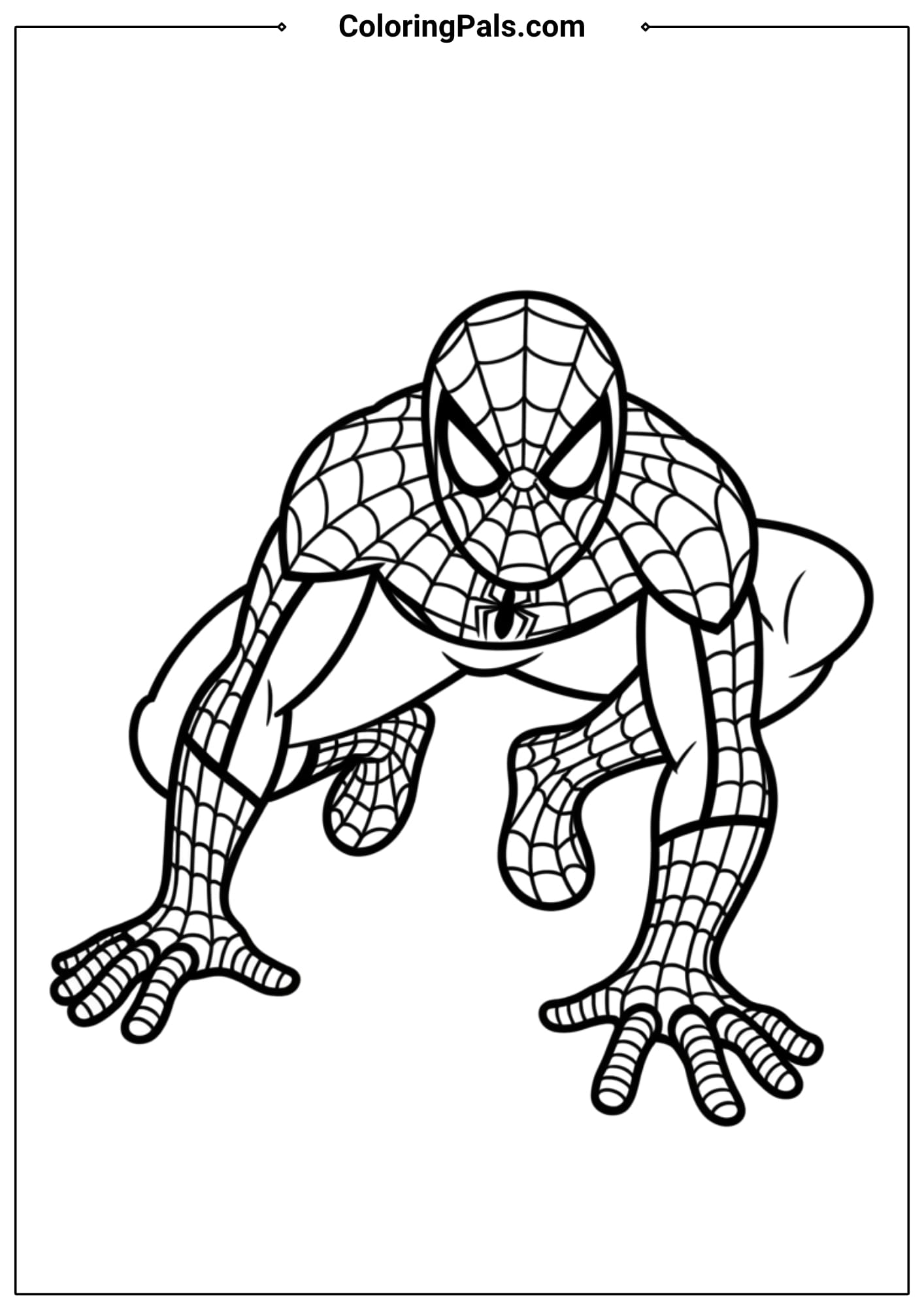 100+ Free Spiderman Coloring Pages - Print & Download Now