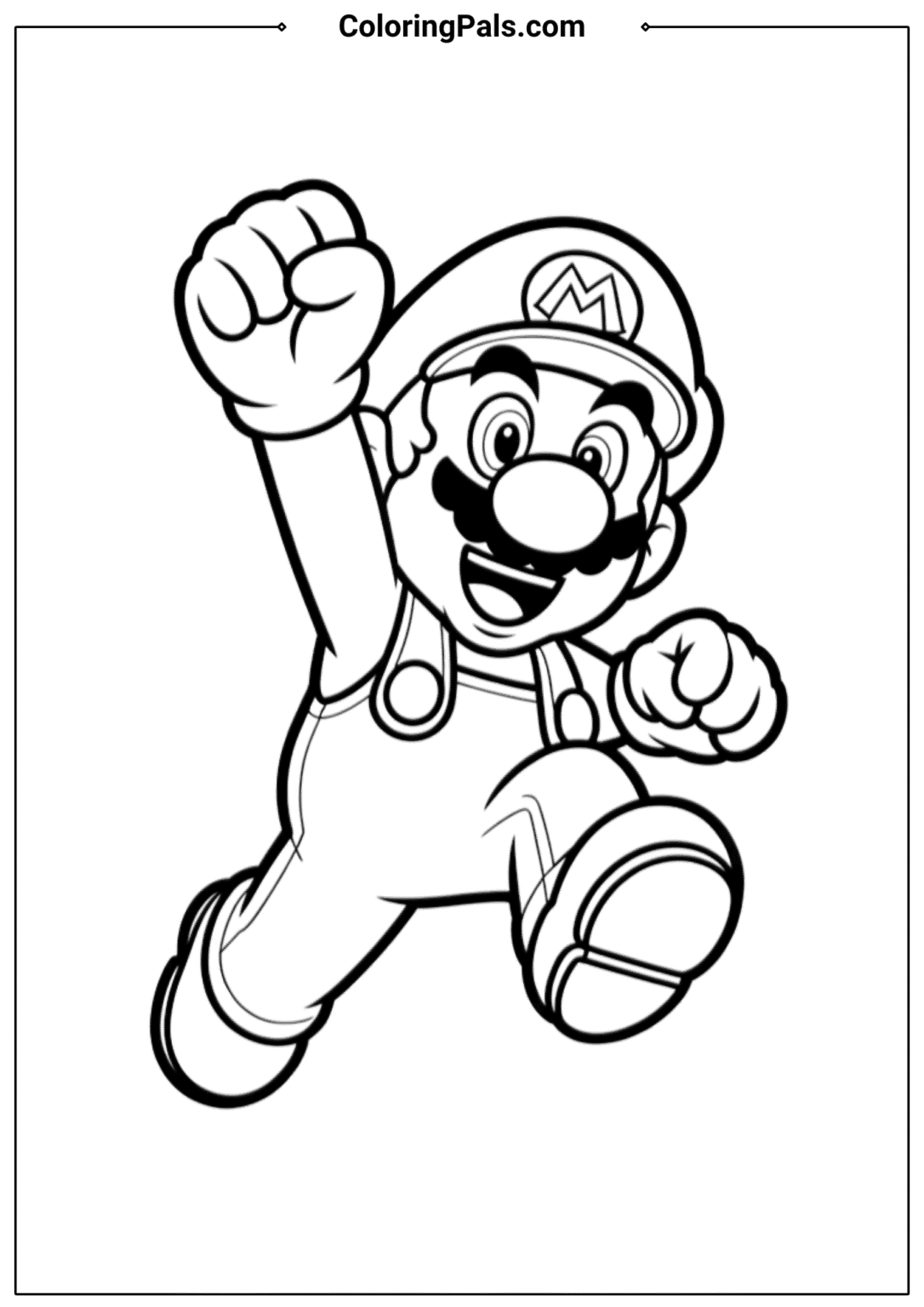 150+ Best Mario Coloring Pages (Free & Printable)