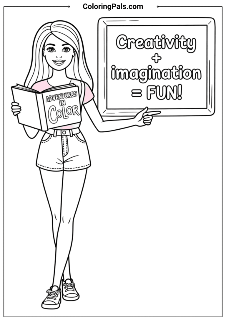 200+ Free Barbie Coloring Pages | Printable PDF