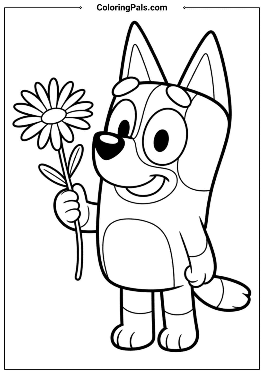Bluey Coloring Pages - 50+ Free Printable | Download Now