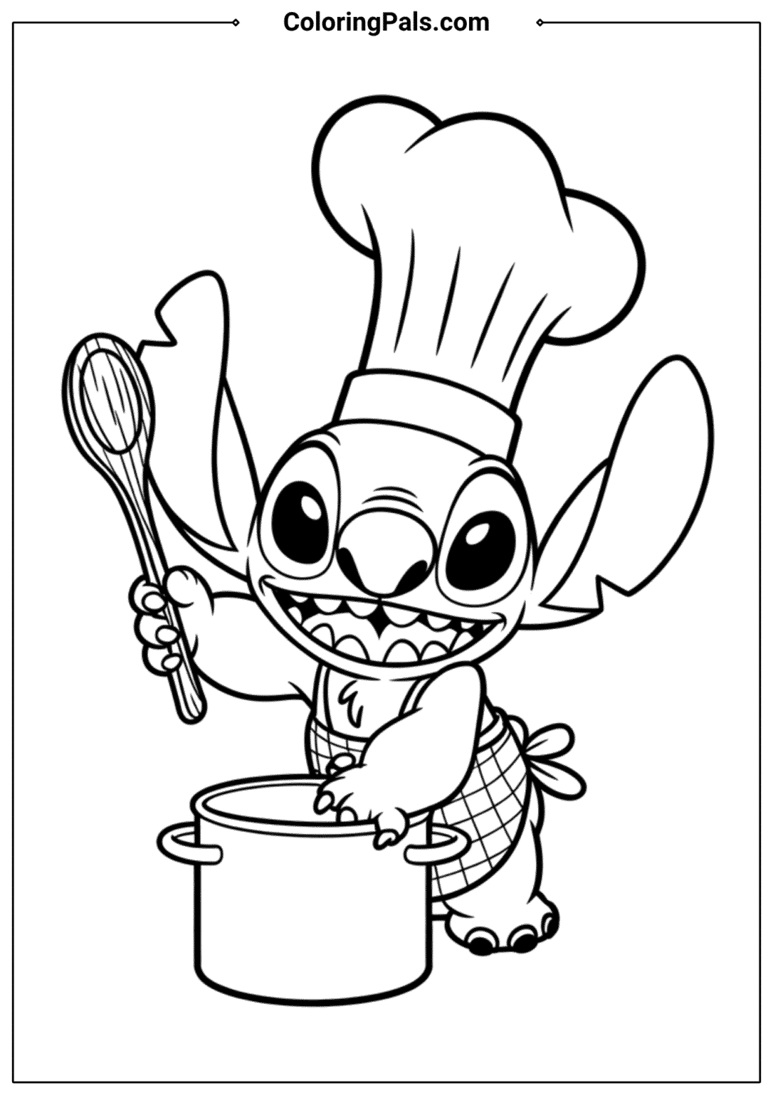 75+ Free Printable Stitch Coloring Pages - High Quality PDFs