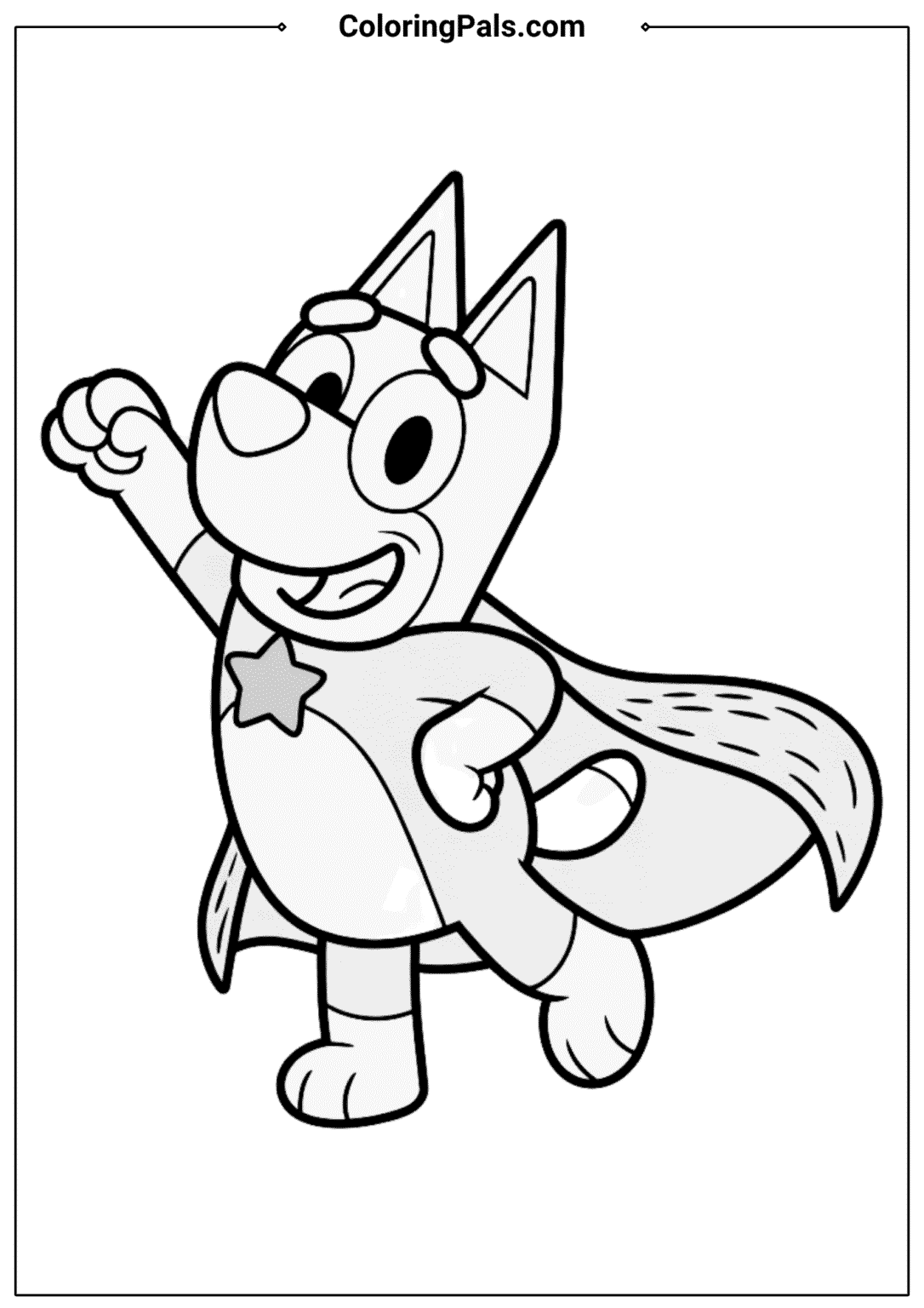 Bluey Coloring Pages - 50+ Free Printable | Download Now