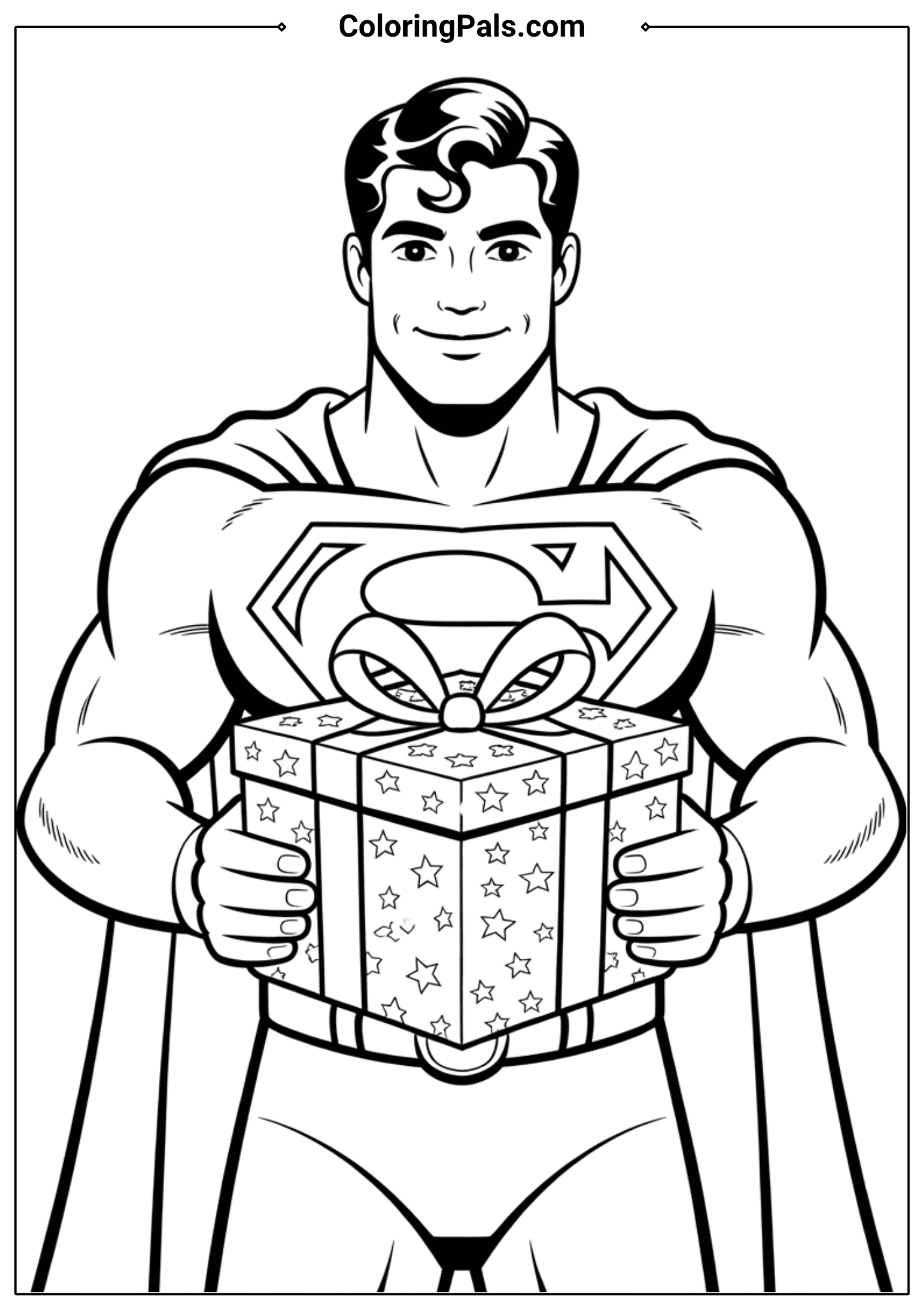 50+ Free Printable Superman Coloring Pages - Kids & Adults